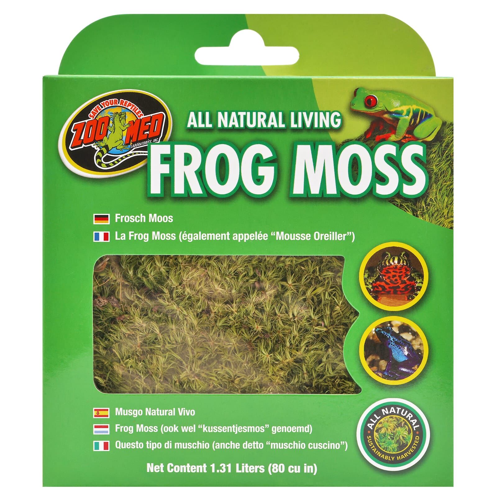 Zoo Med - All Natural Frog Moss | Aquasabi - Aquascaping Shop