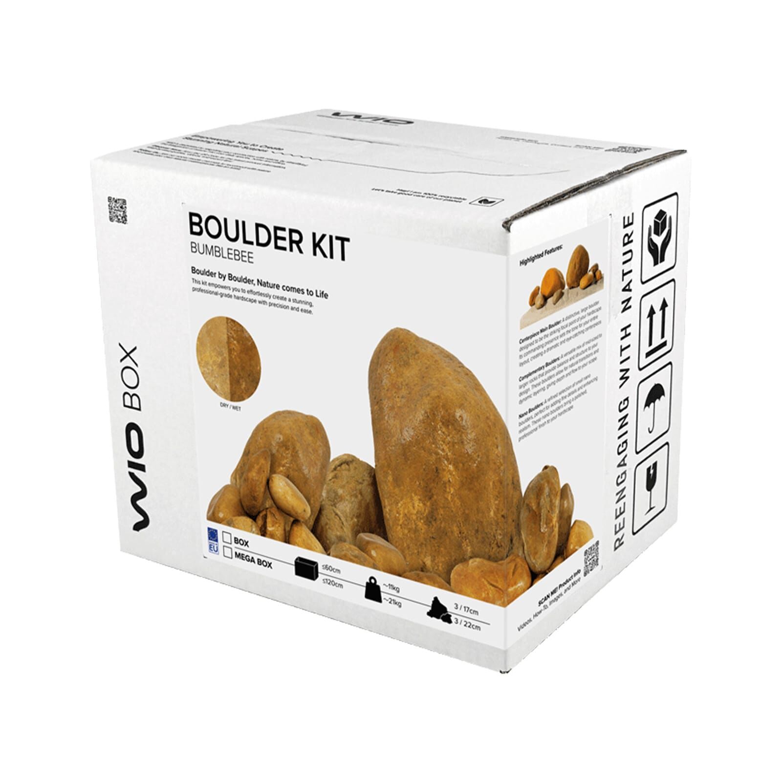 WIO - Stone Sets - Bumblebee Boulder | Aquasabi - Aquascaping Shop