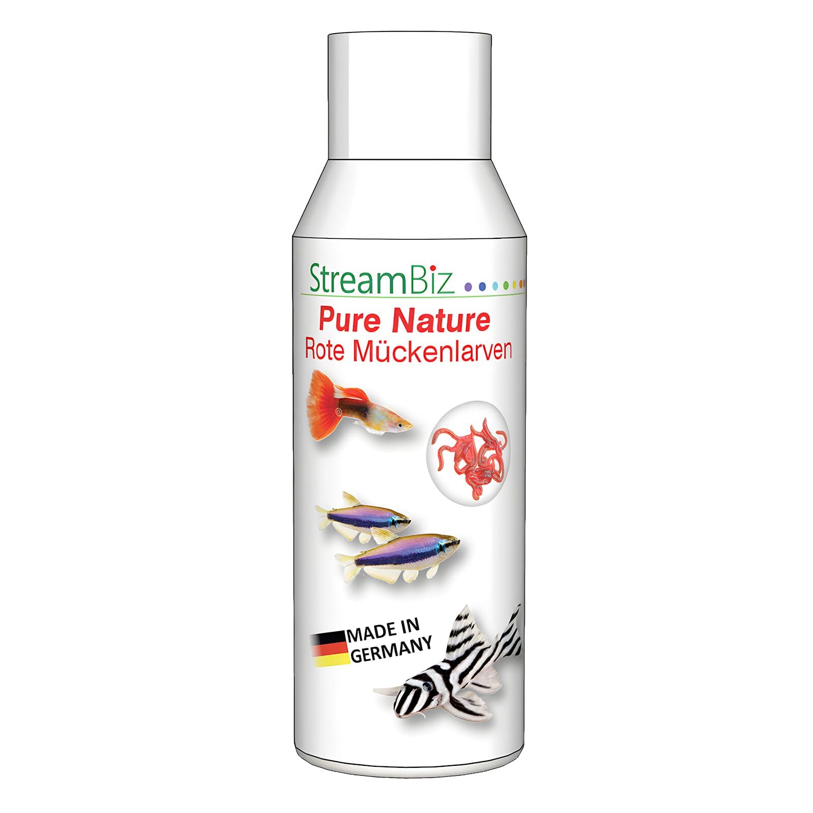 StreamBiz - Pure Nature - Red mosquito larvae - 100 ml | Aquasabi ...