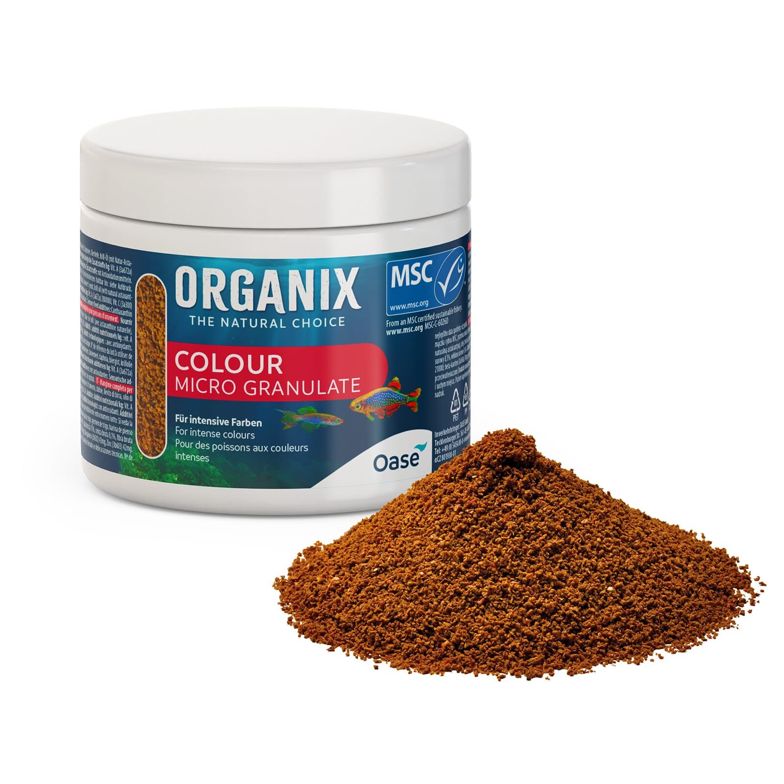 Oase - Organix Colour Granulate Micro - 175 ml | Aquasabi - Aquascaping ...