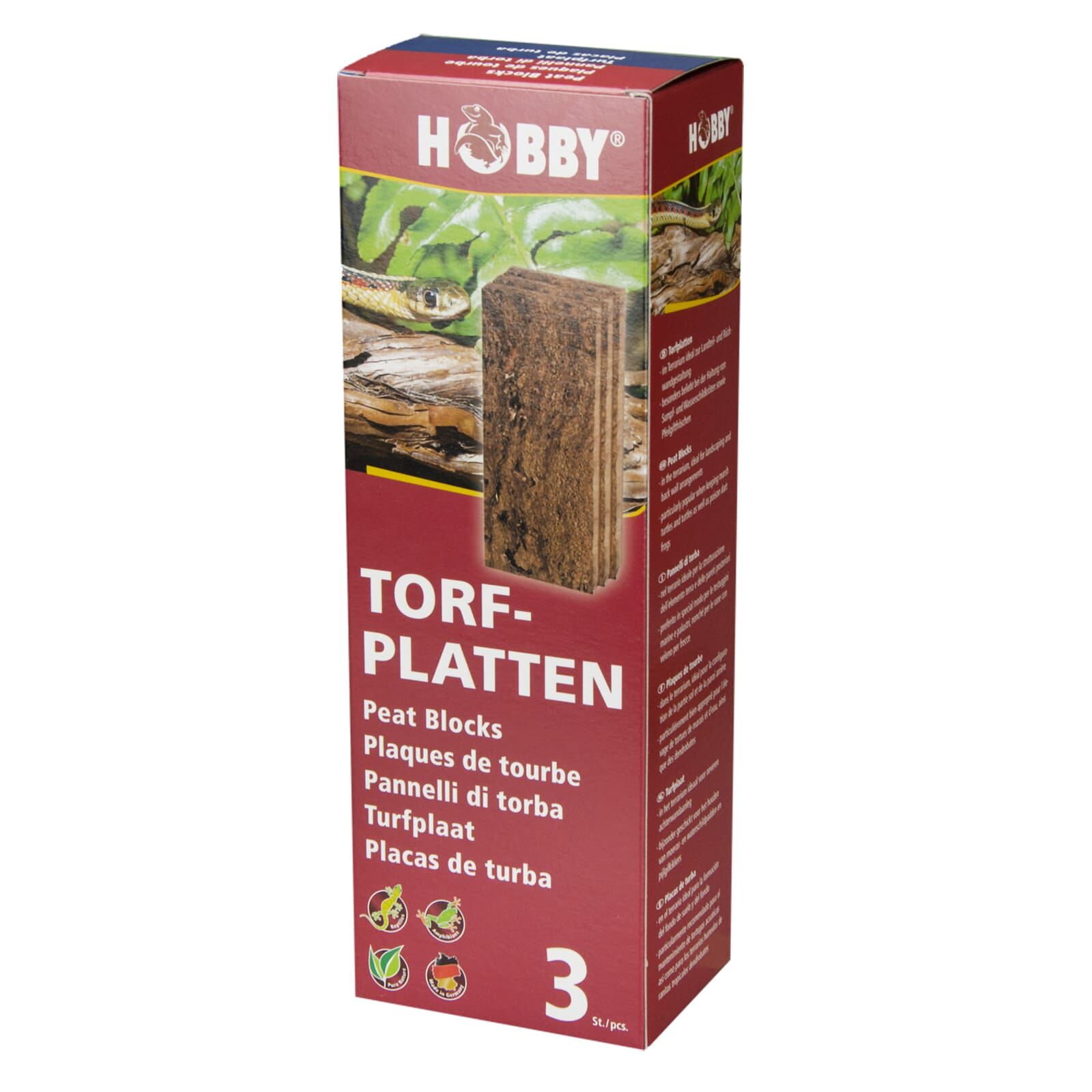 Hobby - Peat Blocks - 9 x 26 x 1,8 cm - 3x | Aquasabi - Aquascaping Shop