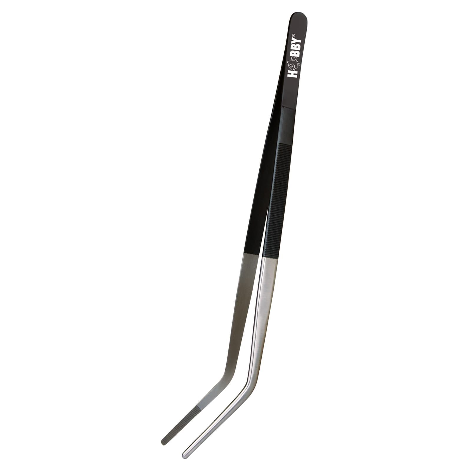Hobby - Tweezer - curved - 30 cm | Aquasabi - Aquascaping Shop