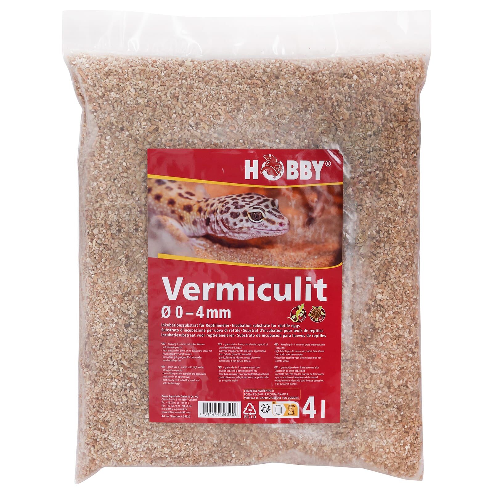 Hobby - Vermiculit - Ø 3-6 mm - 4 l | Aquasabi - Aquascaping Shop