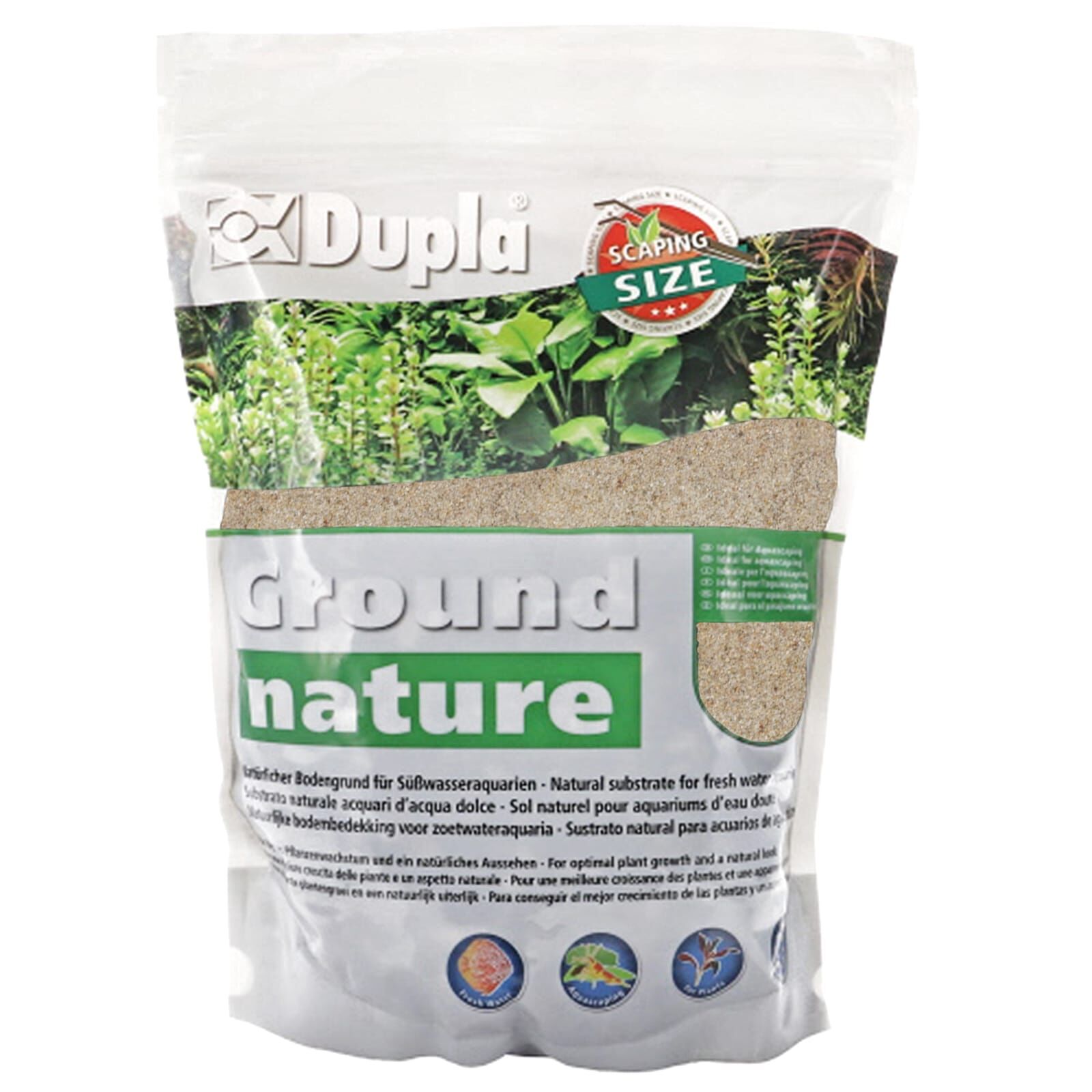 Dupla - Ground Nature - River Sand - 0,4-0,6 mm - 2 kg | Aquasabi ...