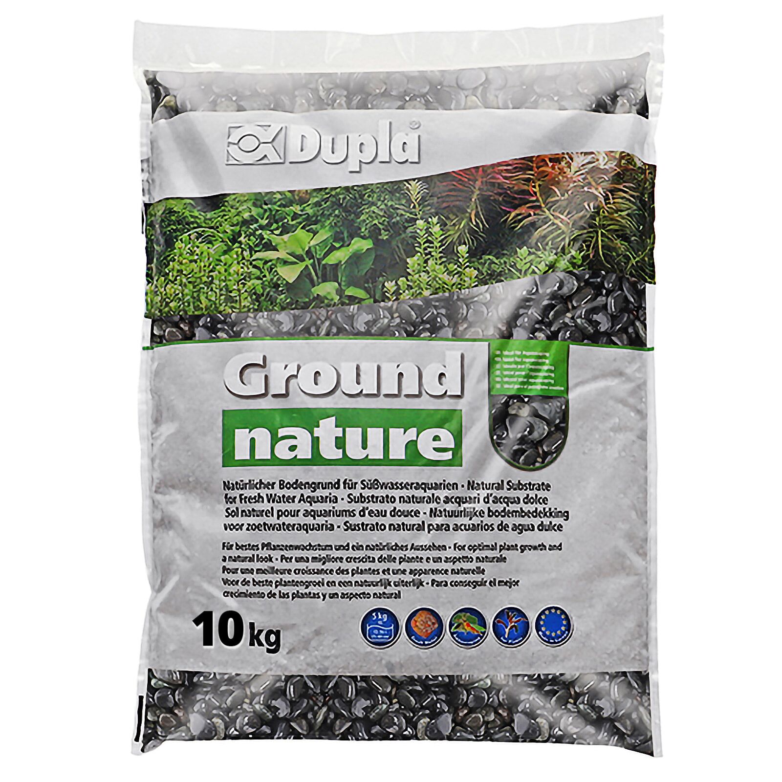 Dupla - Ground Nature - Black Pebbles - 8-16 mm | Aquasabi ...