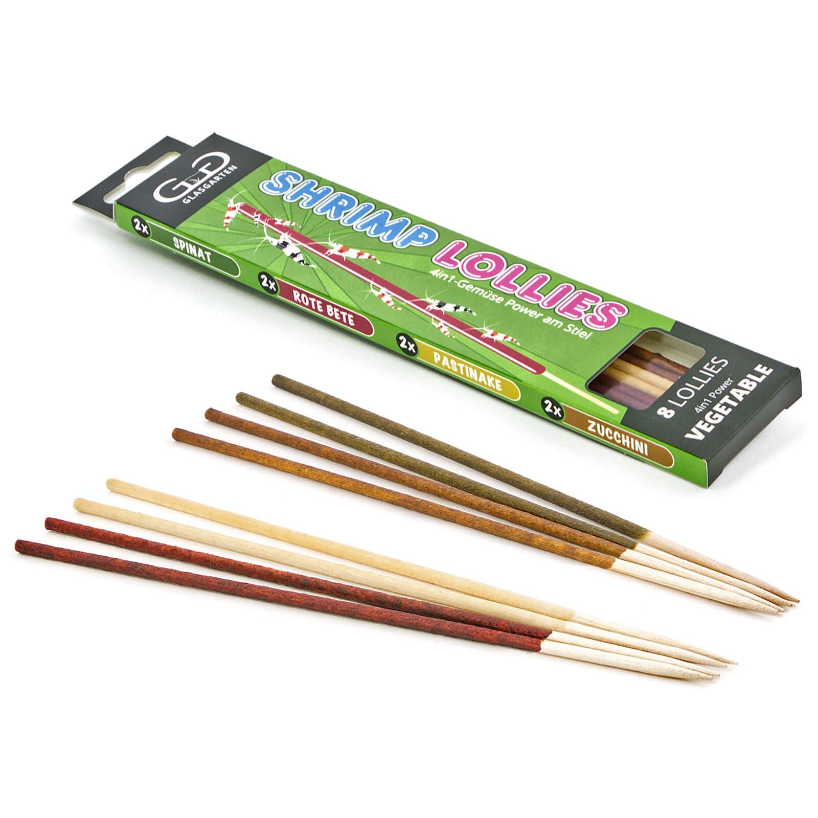 GlasGarten - Shrimp Lollies 4in1 Power - Vegetable | Aquasabi ...