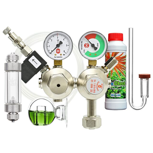 CO2 Set Advanced - Compact - Double Stage - up to 100 l | Aquasabi ...