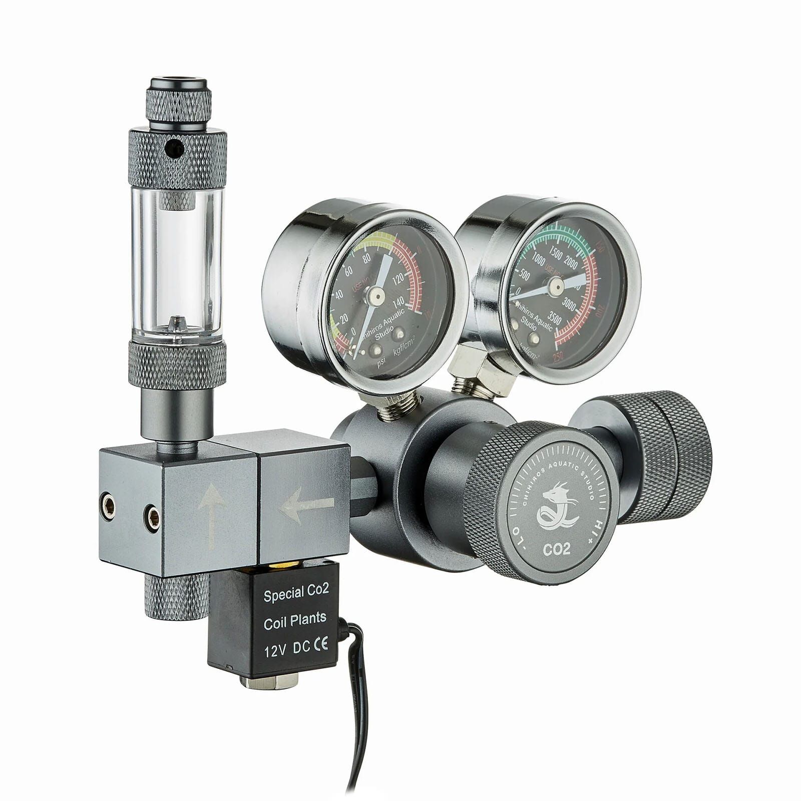 Chihiros - CO2 Pressure Regulator PRO - Limited Edition | Aquasabi ...
