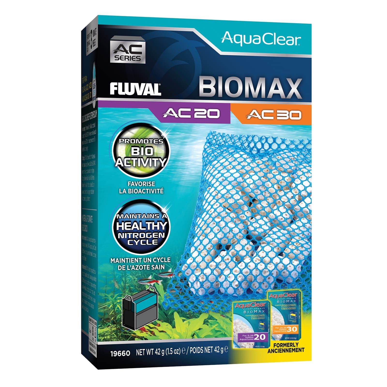 Fluval - AquaClear - BIOMAX - AC70/110 | Aquasabi - Aquascaping Shop