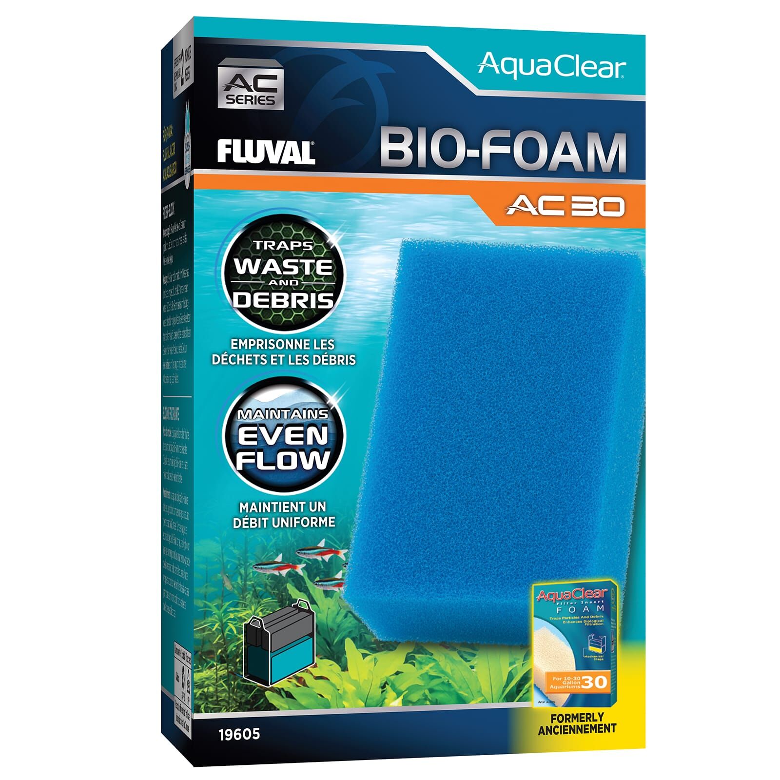 Aqua-Clear Pond Aquarium Filters 4-Pack Foam Filter Blocks For Aqua ...
