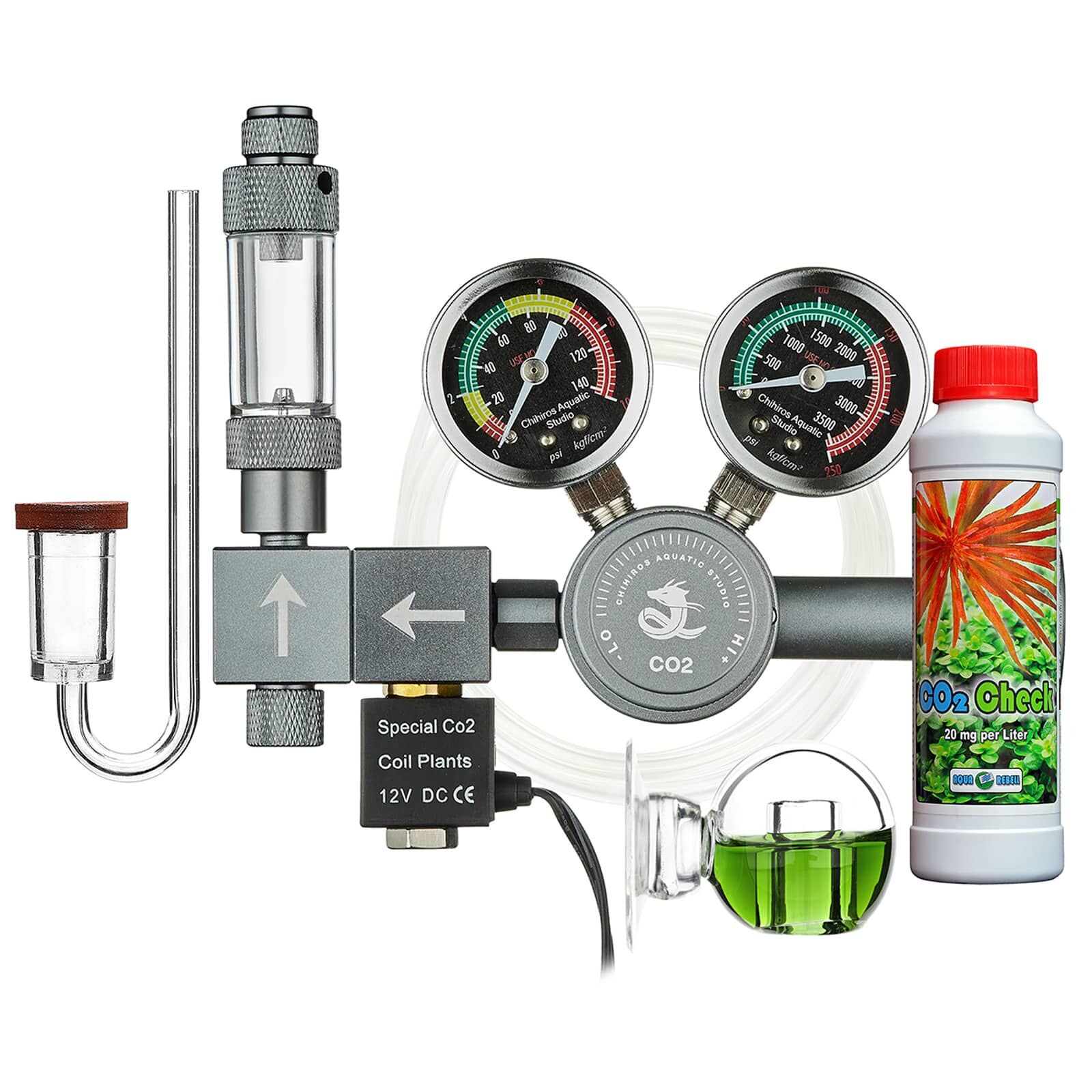 CO2 Set Premium - up to 200 l | Aquasabi - Aquascaping Shop